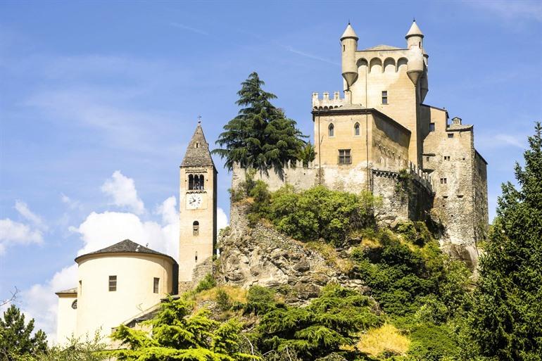 10 x mooiste kastelen in Valle d'Aosta + kaartje