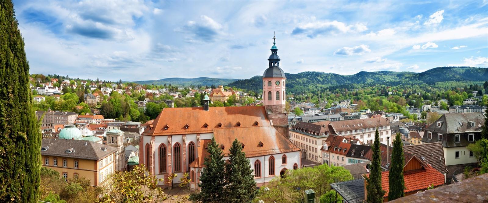 Wandeling Baden-Baden (4,4 km) langs bronnen en thermen